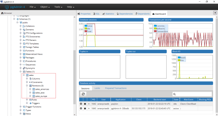 EDB Postgres 10 企業版裡面的 Partitioned Table 系統表 - 歐立威科技