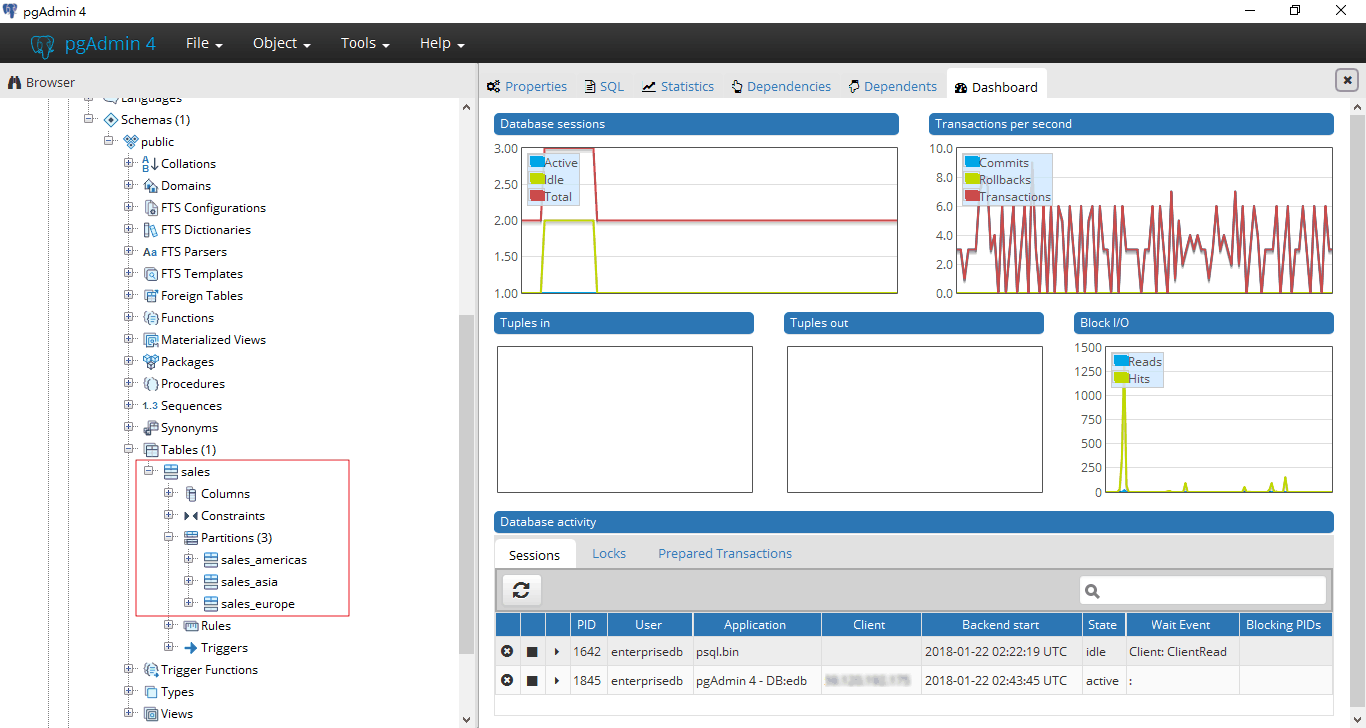 EDB Postgres 10 企業版裡面的 Partitioned Table 系統表 - 歐立威科技