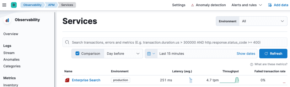 如何使用 Elastic APM 監控 Elastic Enterprise Search 性能 - 歐立威科技