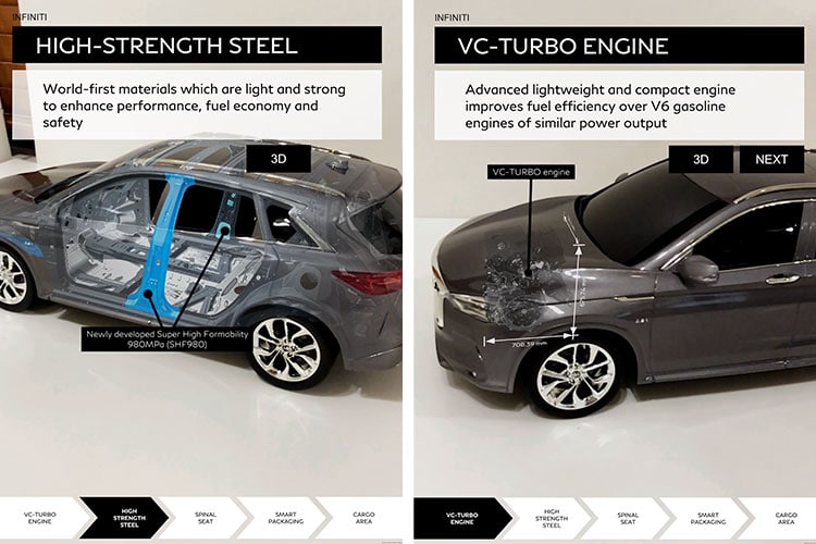 VuforiaㄧInfiniti 應用 AR 改善店內客戶體驗 - 歐立威科技