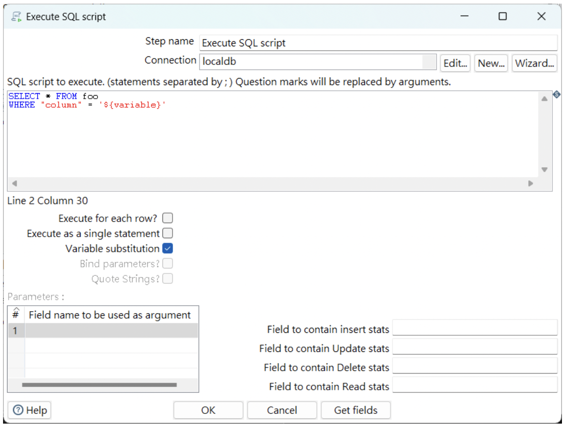Pentaho ETL 實作技巧：SQL 動態內容引用 Table input & Execute SQL scripts - 歐立威科技