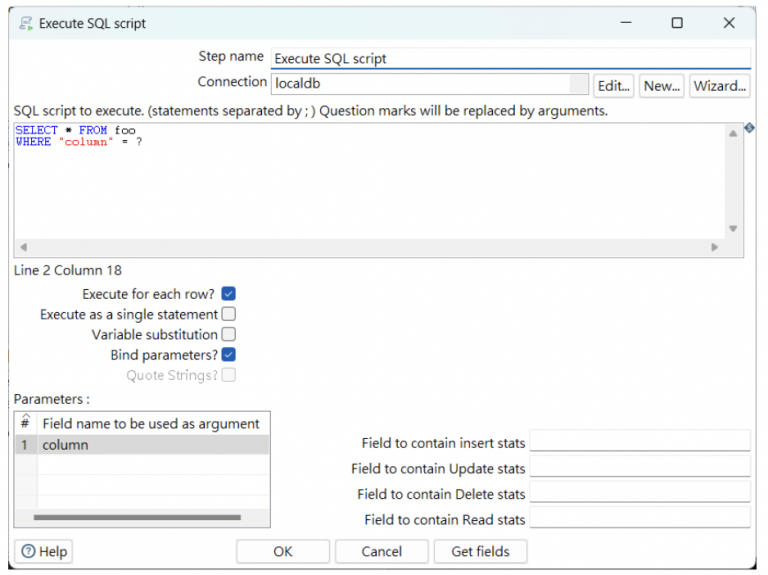Pentaho ETL 實作技巧：SQL 動態內容引用 Table input & Execute SQL scripts - 歐立威科技